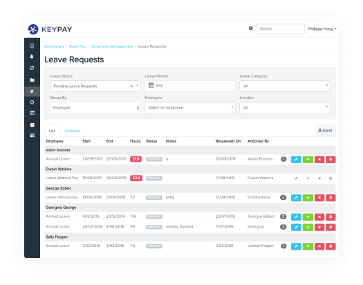 Employee Portal | KeyPay AU